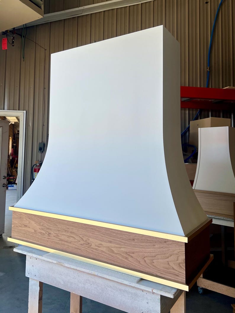 Curved Range Hood - Etsy