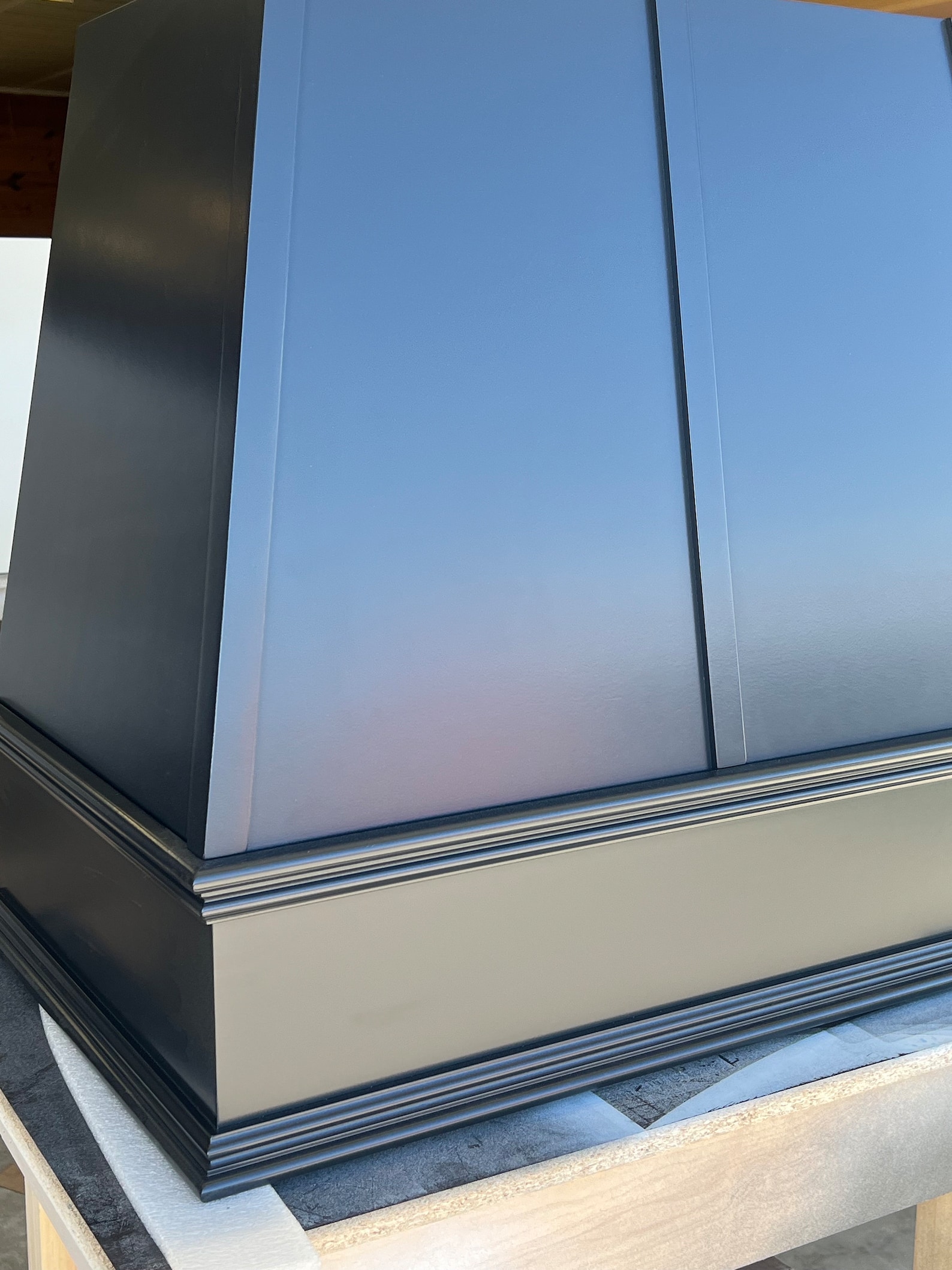 Custom Tapered Wood Range Hood - Etsy