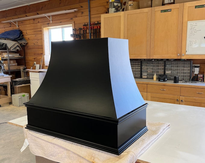 Black Range Hood - Etsy