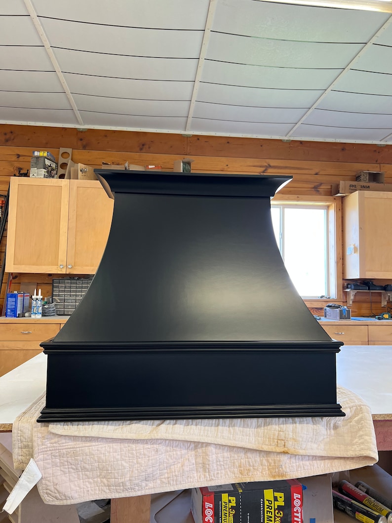 Black Range Hood - Etsy