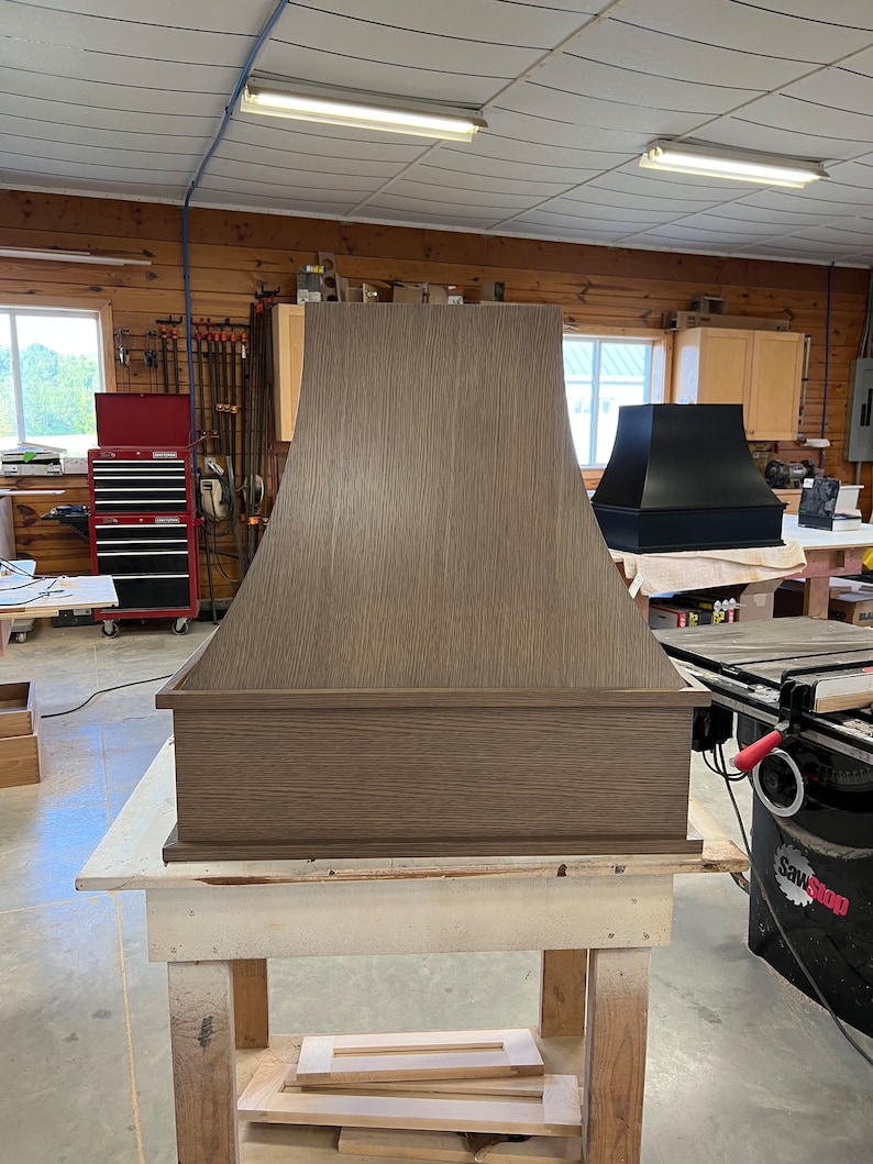 Rift Sawn White Oak Range Hood - Etsy