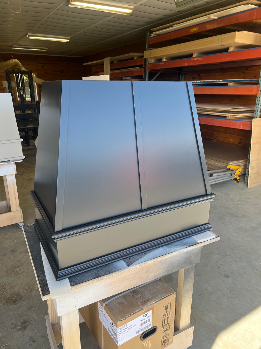 Custom Tapered Wood Range Hood - Etsy