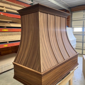 Walnut Range Hood - Etsy