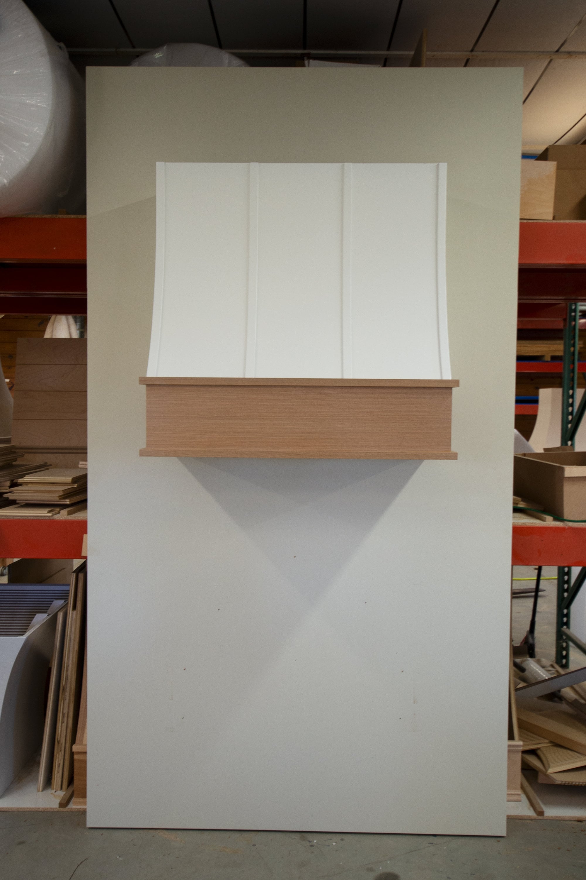 Custom Sloped Wood Kitchen Range Hood - Etsy