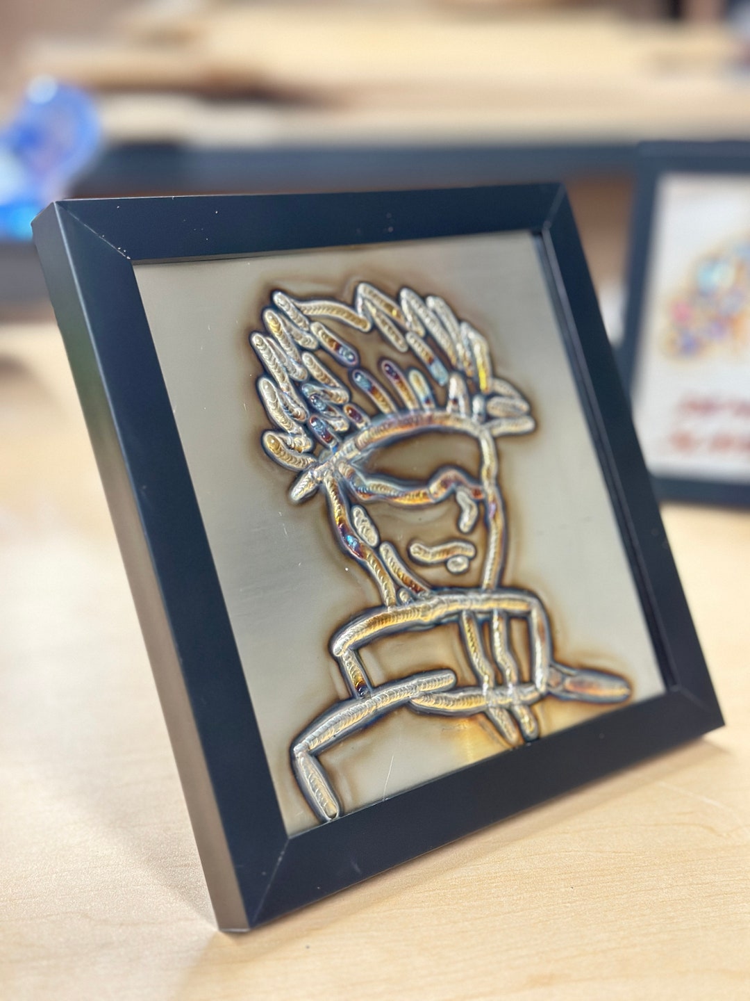 Anime Inspired Tig Weld Art - Etsy