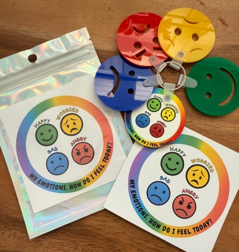 Emotion Disc Backing Card Design, Sticker Design, Sublimation PNG ...