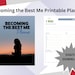 Becoming the Best Me Printable Planner - Etsy