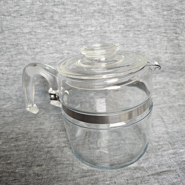 Pyrex Coffee Pot - Etsy