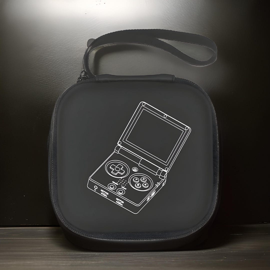 Anbernic RG35XX SP Hard Padded Graphic Travel Case, Soft Interior, for ...