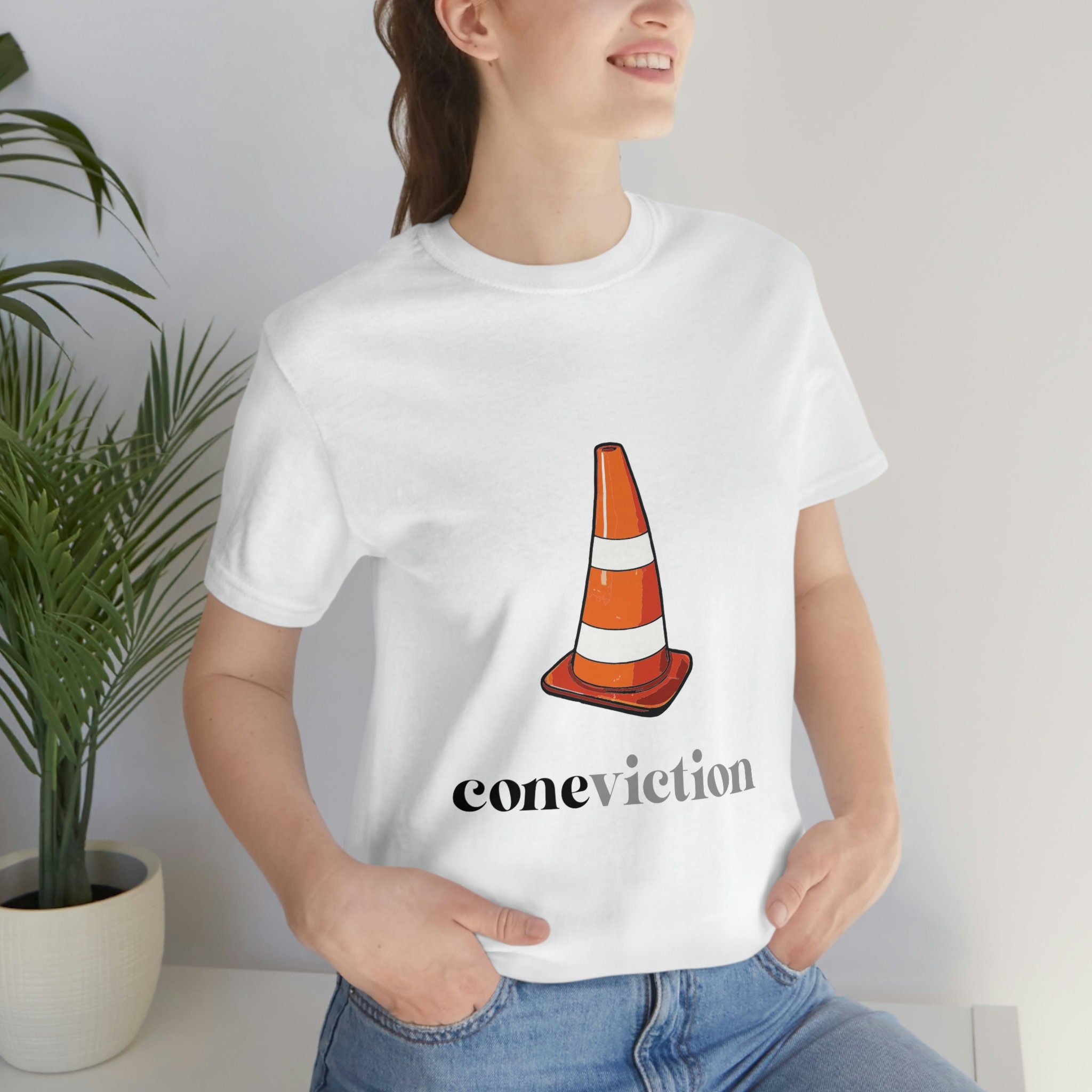 The Original Cone Conviction T-shirt / Traffic Cone Apparel / Great ...