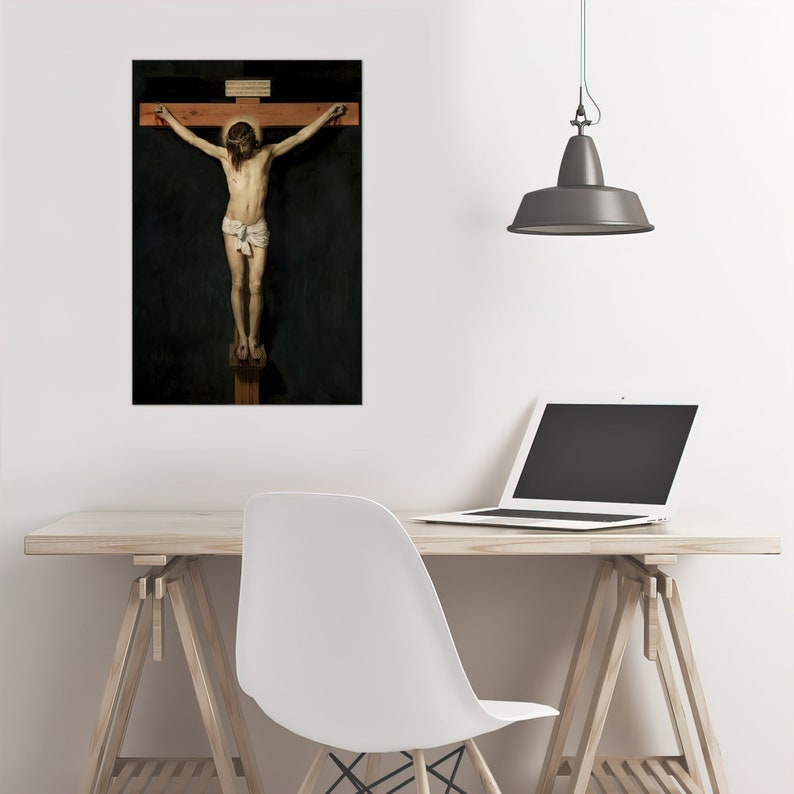 Crucified Christ by Diego Velazquez – Sacred Art, Christ Paintings ...