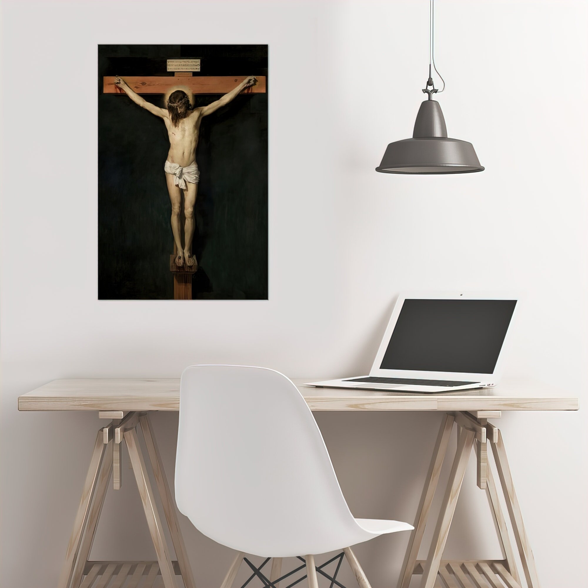 Crucified Christ by Diego Velazquez – Sacred Art, Christ Paintings, Religious Art, Interior ...
