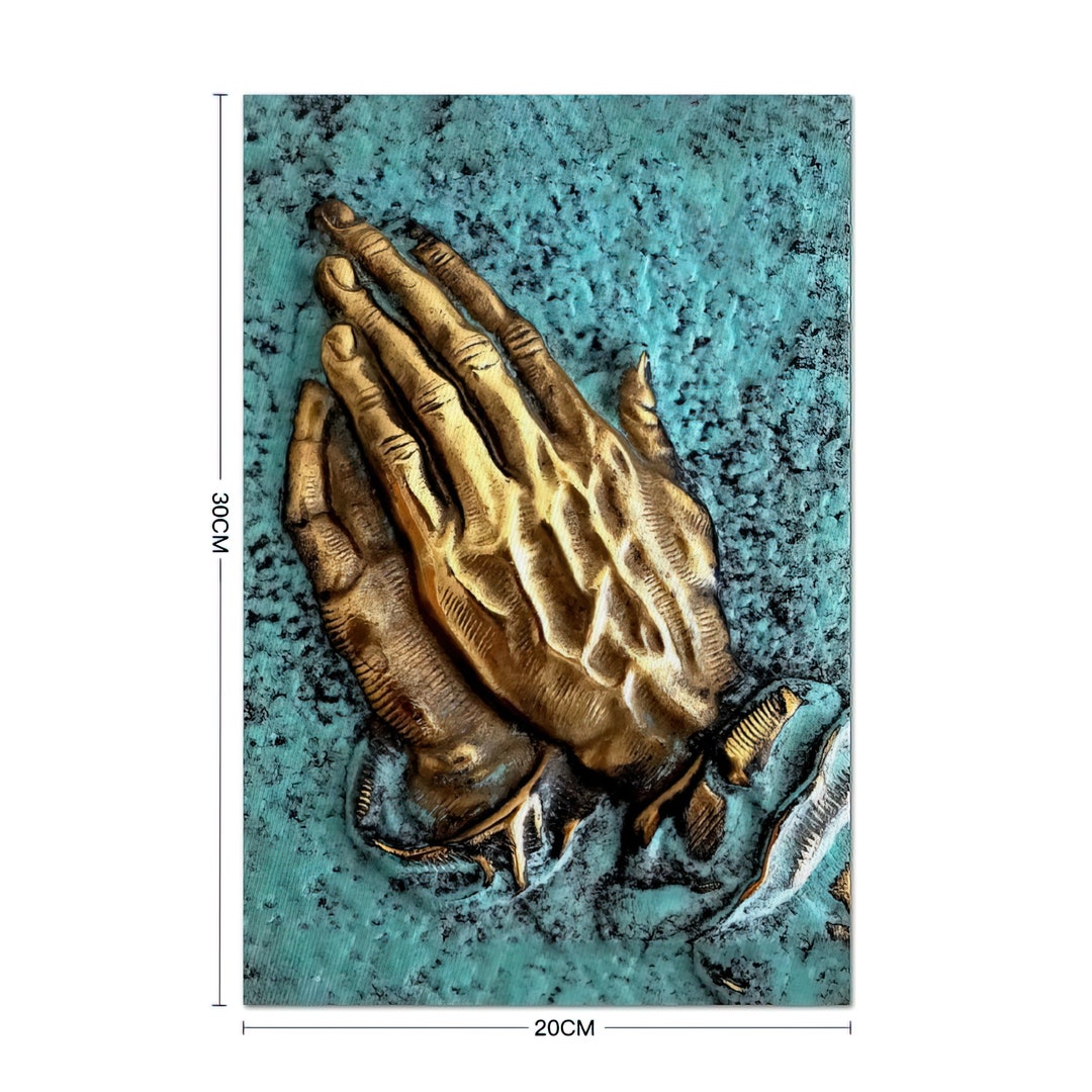 Praying Hands – Sacred Art, Praying Paintings, Religious Art, Interior ...