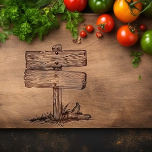 67 Rustic Wood Sign SVG Bundle: Circle & Tree Designs, Wooden Pattern ...