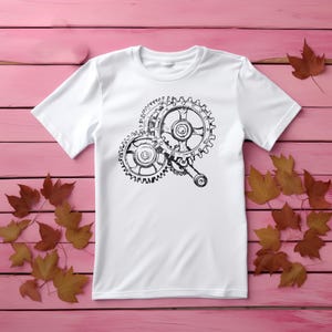 Mechanical Cog Svg Bundle, Gear Cogs Svg, Gear System Complex Design ...