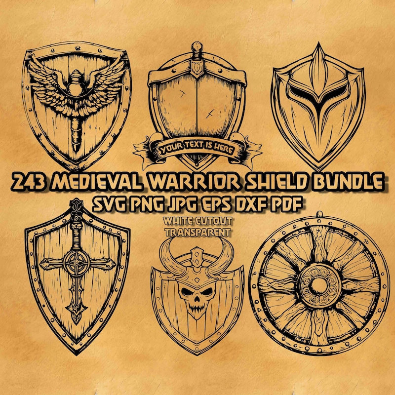 Monogram Shield - Etsy