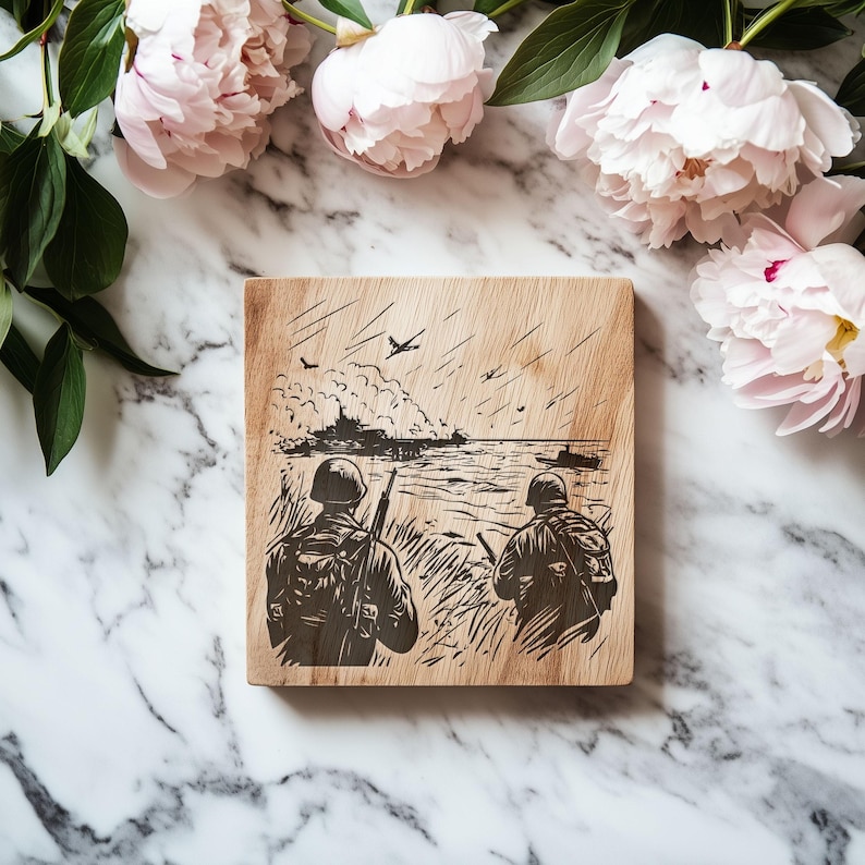 D-day Normandy Landing SVG Bundle: WWII War Scene (digital Download) - Etsy