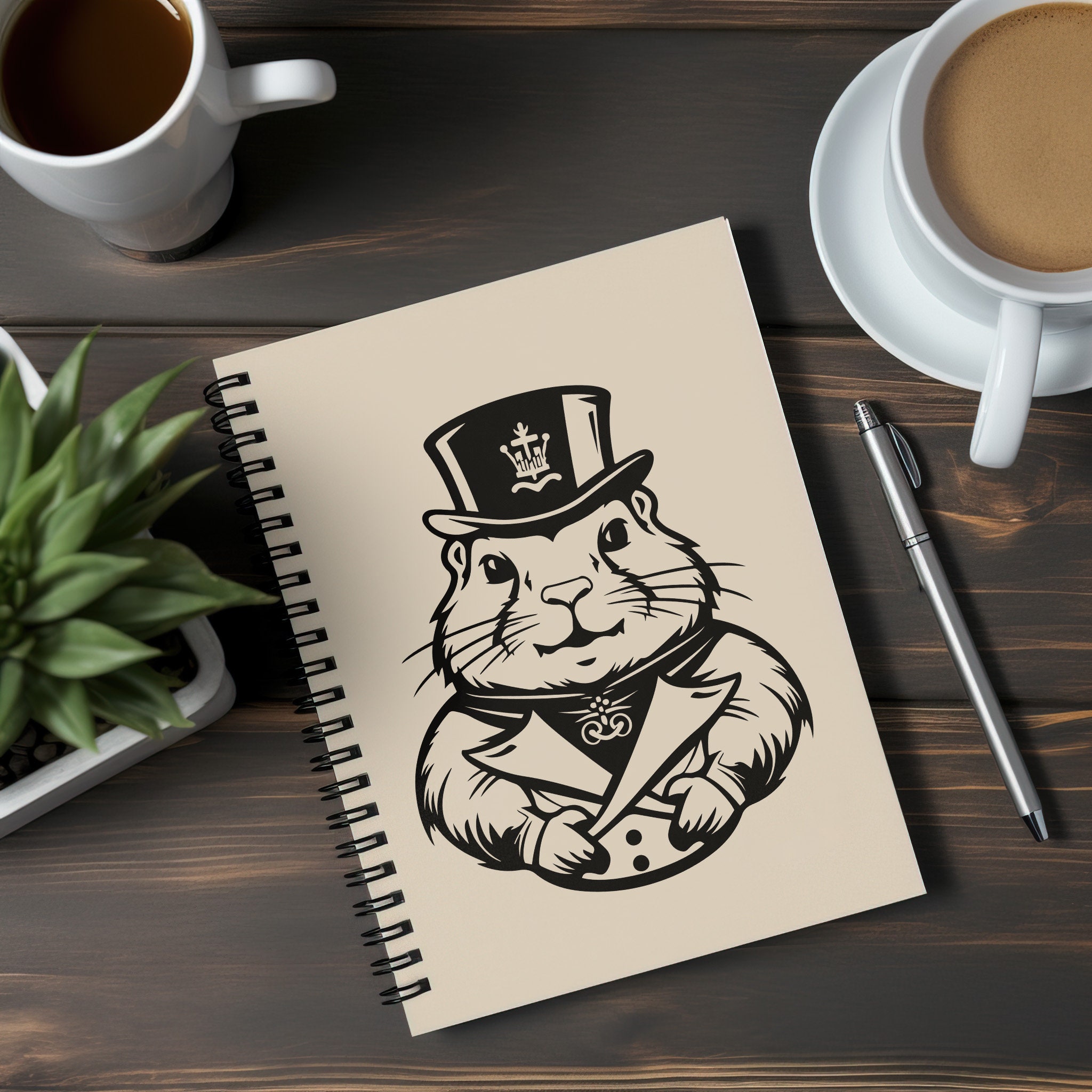 Gopher Svg Bundle, Cowboy Gopher Svg, Floral Gopher Svg, Genlteman ...