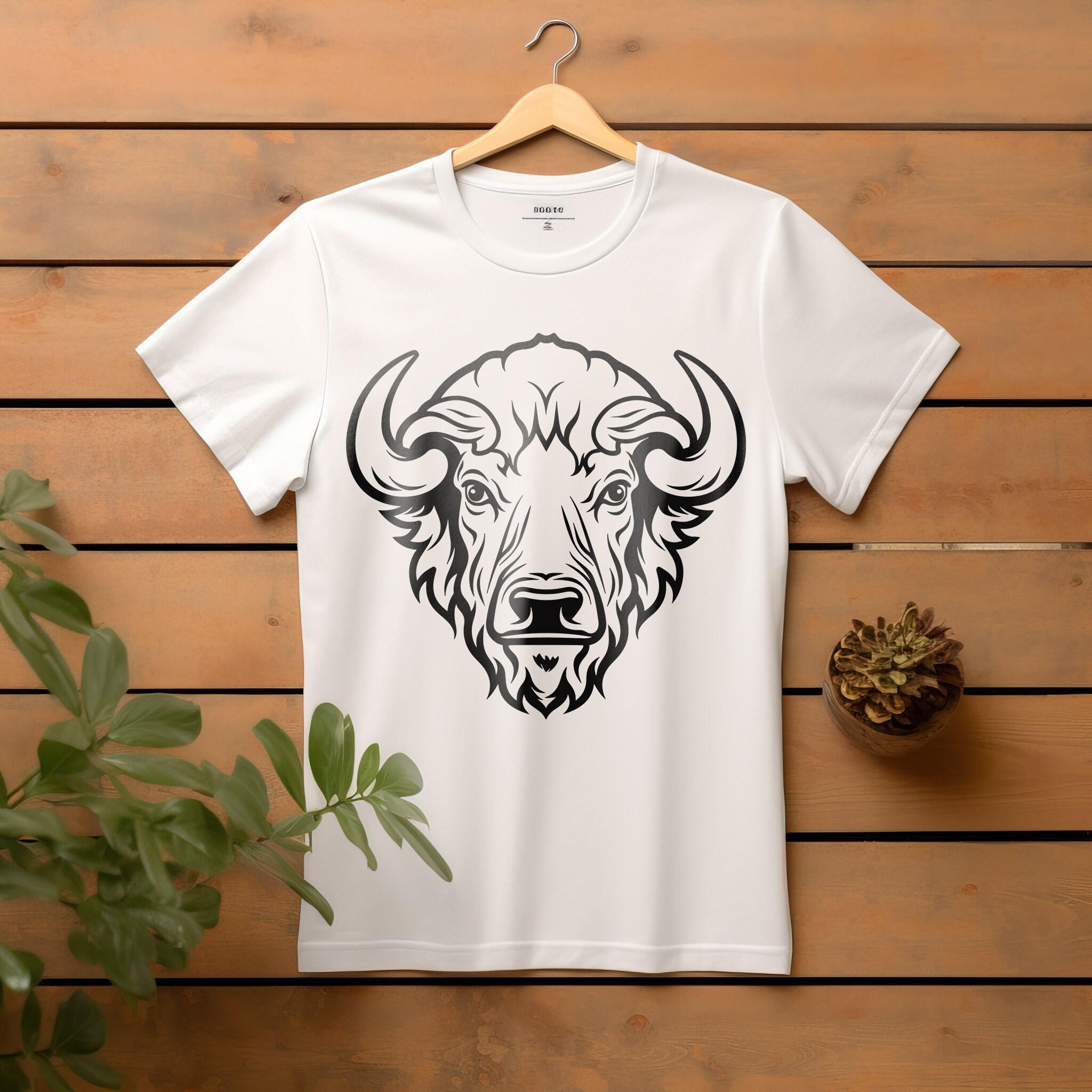 130 Bison Svg Bundle, American Bisons Svg, Bison Floral Svg, Bison ...