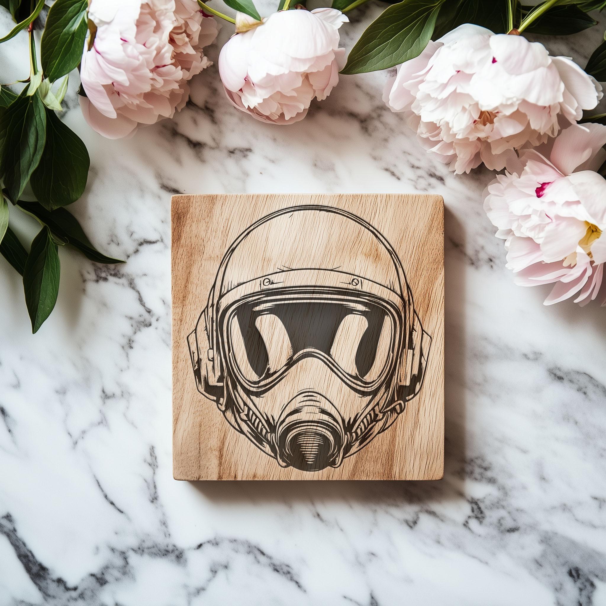 Pilot Helmet SVG Bundle: Aviation Headgear Designs (digital Download ...