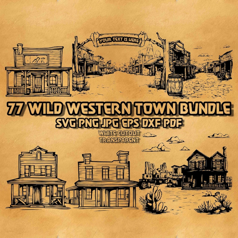 Western Svg - Etsy