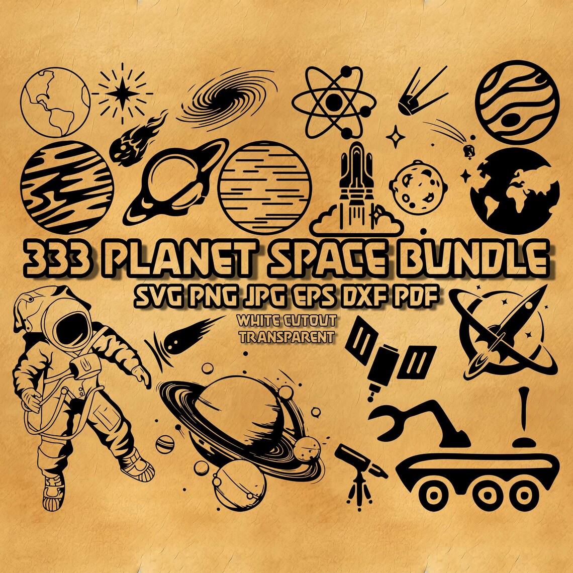 Astronaut Svg Png, Universe Space Svg Png, Space Bundle Designs, Kid ...