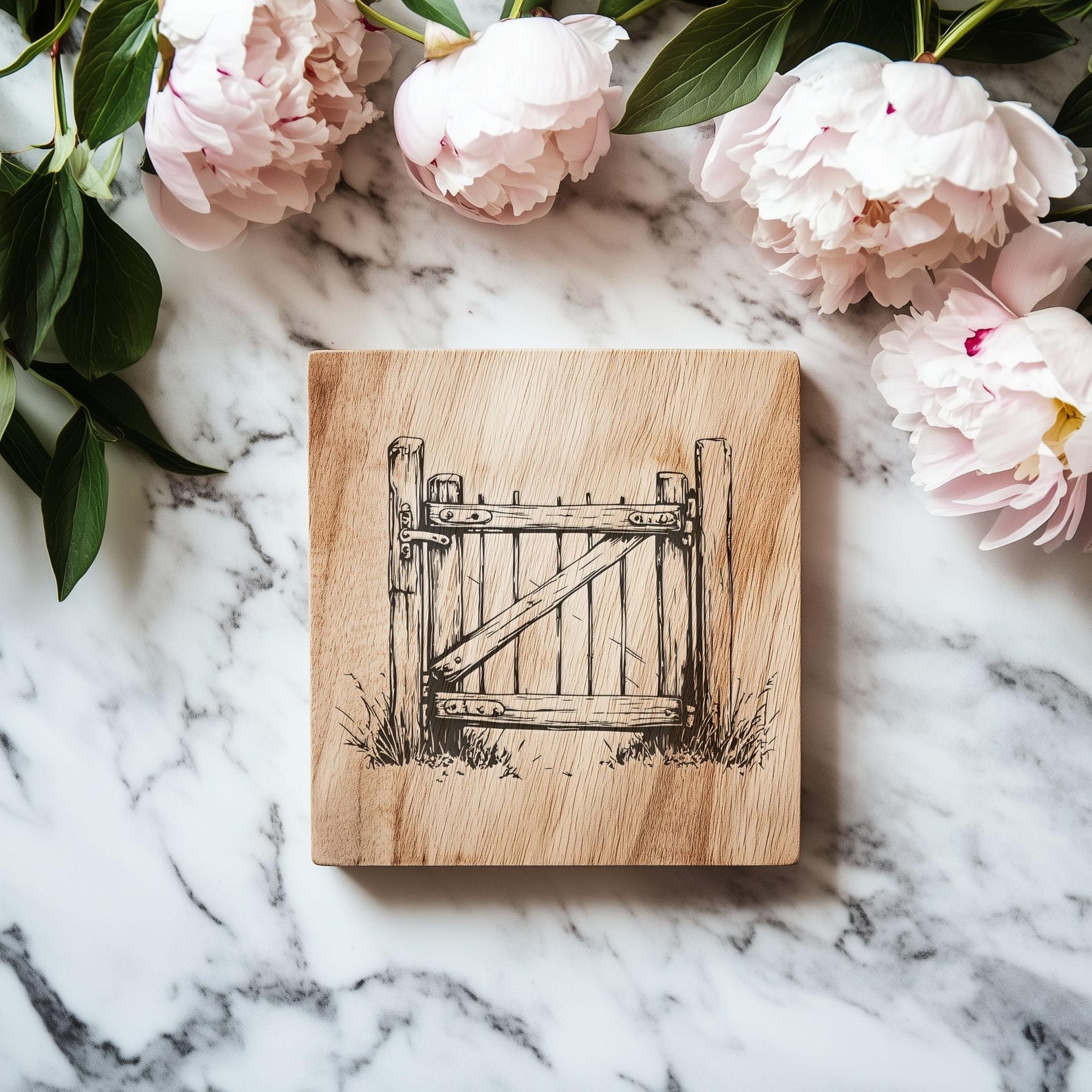 Farm Gate Entrance SVG Bundle: Wooden Fence Vector (digital Download ...