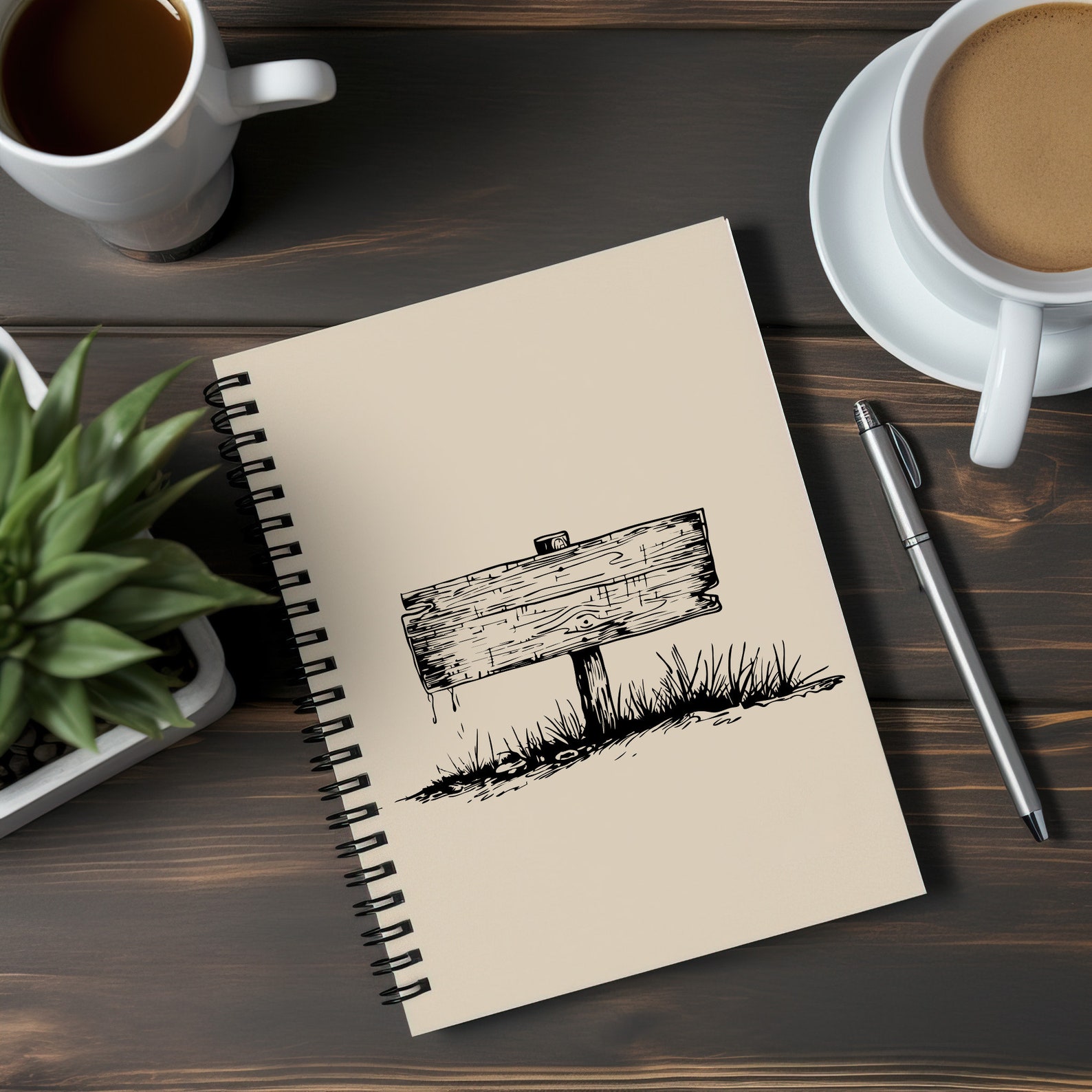 67 Rustic Wood Sign SVG Bundle: Circle & Tree Designs, Wooden Pattern ...