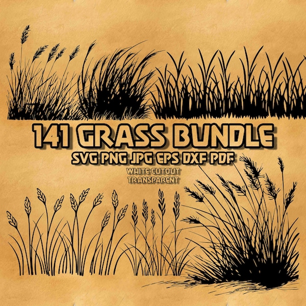 Grass Svg - Etsy