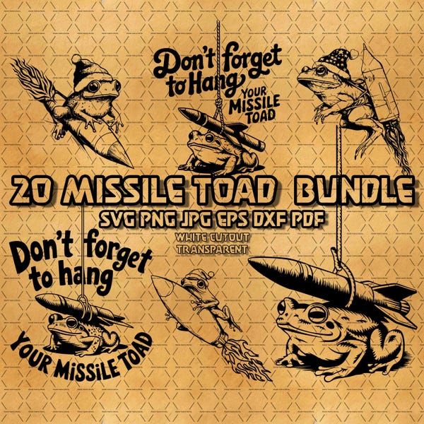 Missile Toad - Etsy