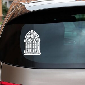 Gothic Victorian Window Svg Bundle, Medieval Stone Wall Window Monogram ...