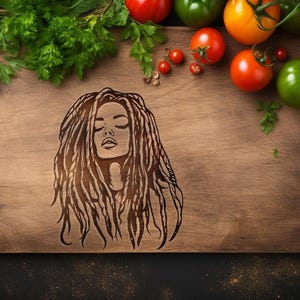 Rastafarian Dreadlock SVG Bundle: Reggae Culture Clipart (digital ...