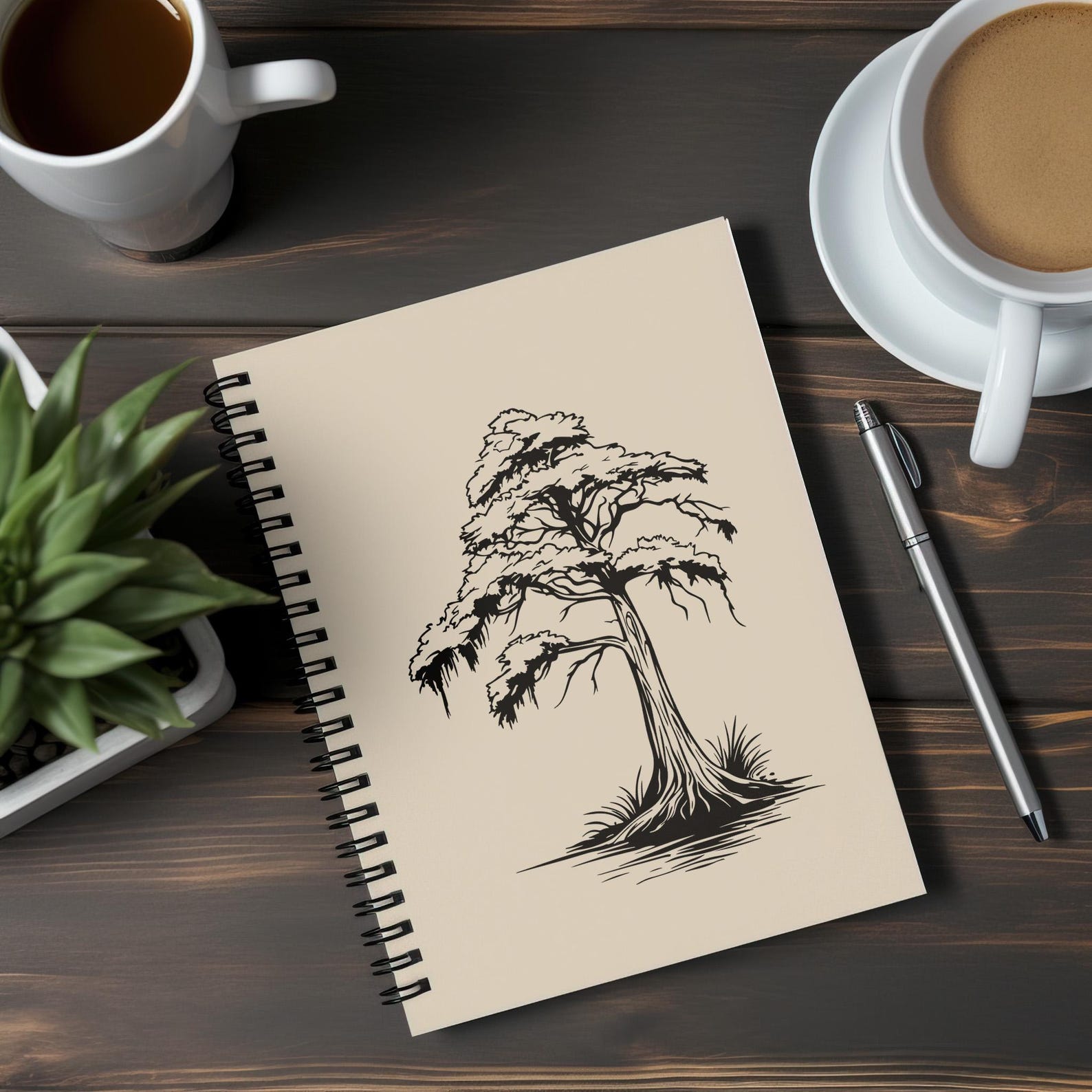 Bald Cypress Tree SVG Bundle: Nature Vector Art (digital Print) - Etsy