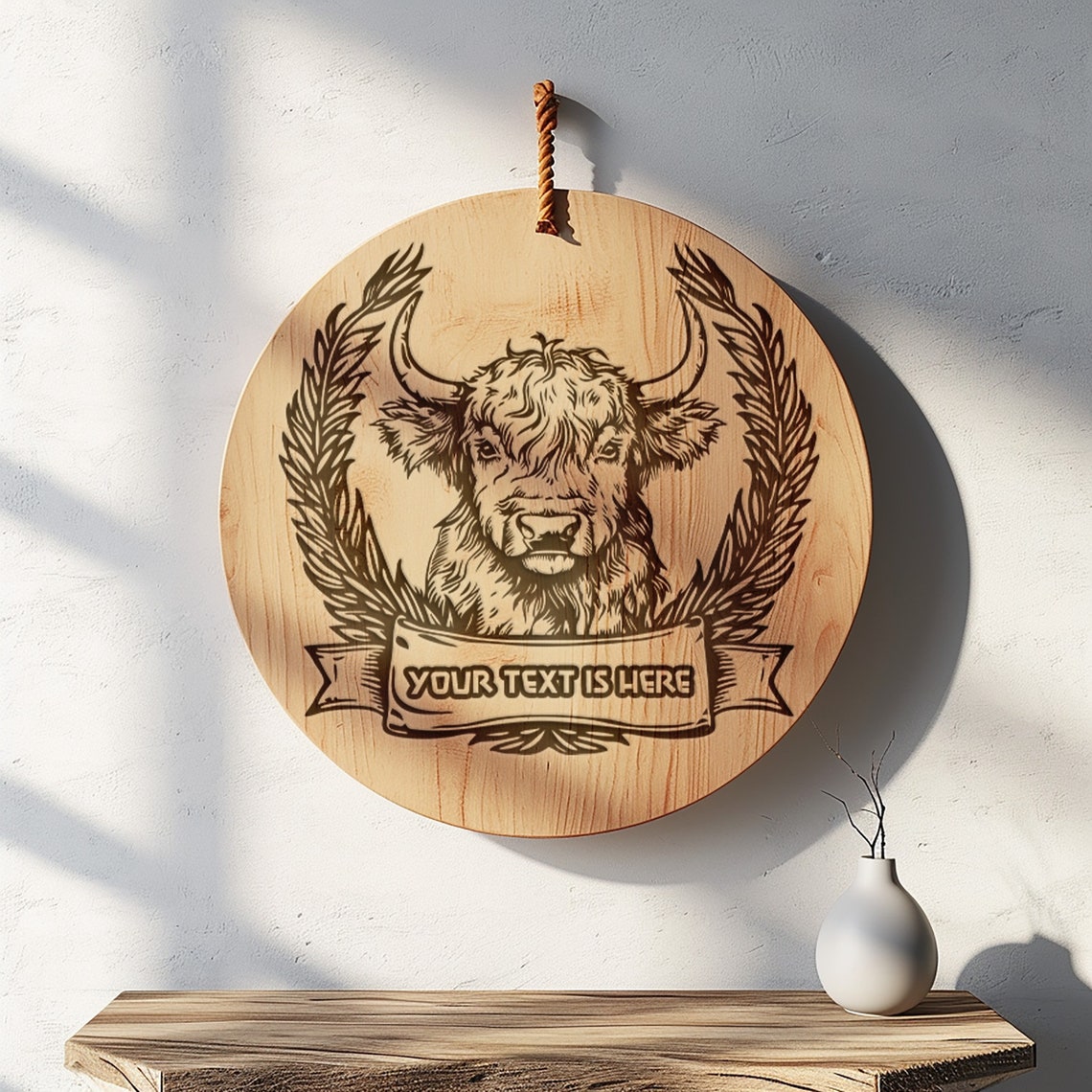 Personalized Highland Svg Bundle, Highland Monogram Svg, Highland With ...