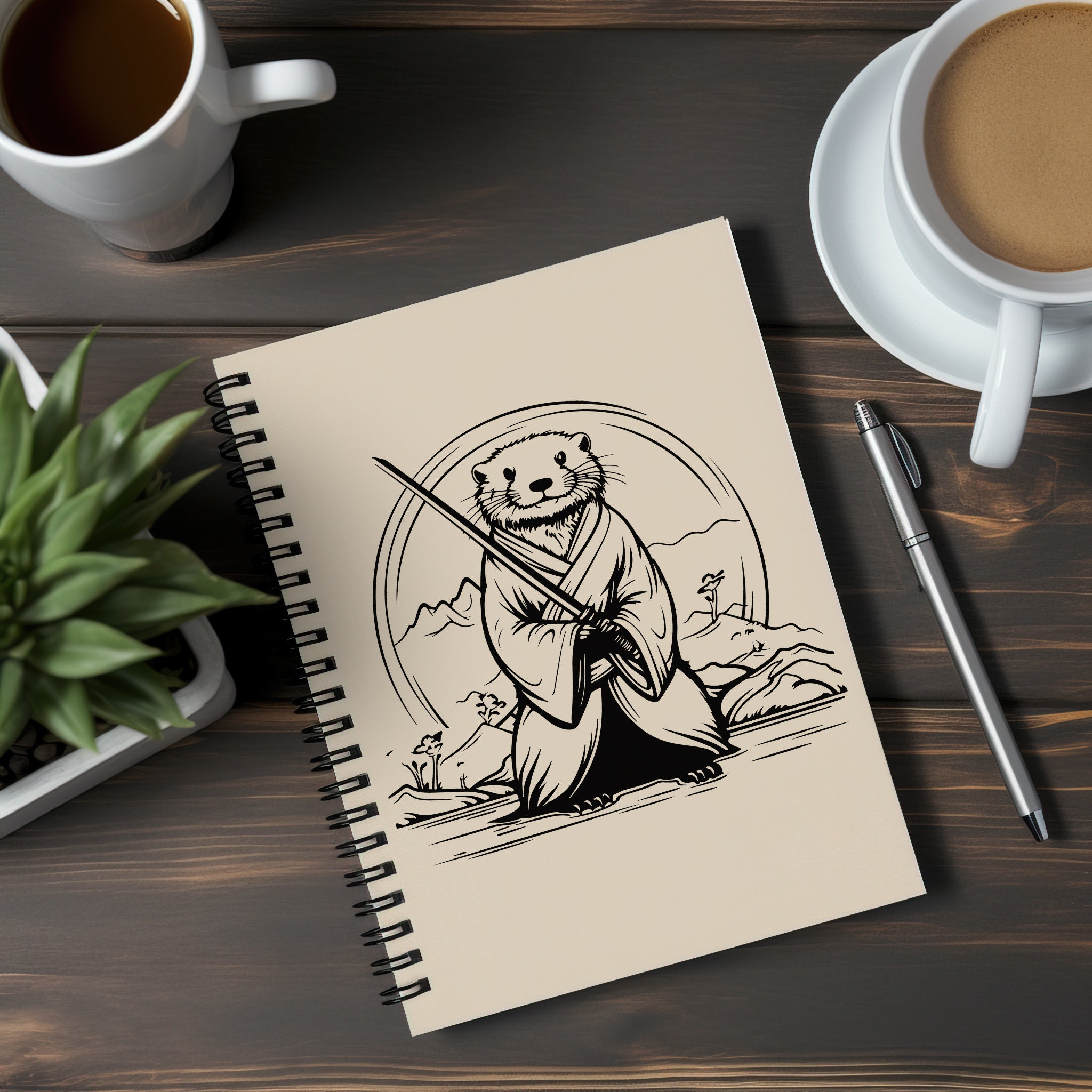 Otter SVG Bundle: Cowboy, Samurai, & More (digital Files) - Etsy