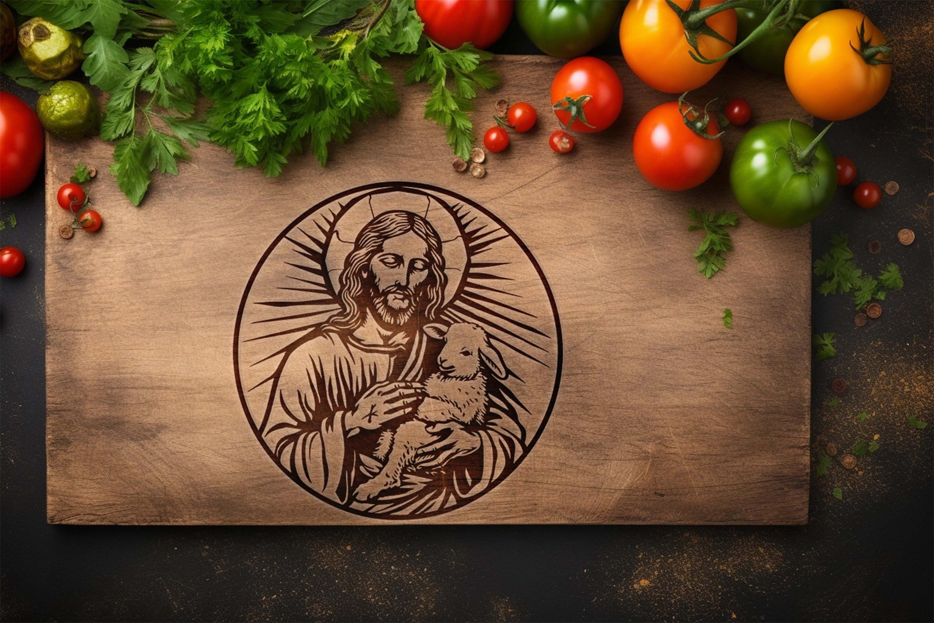 Jesus Christ Svg Bundle, Jesus Christ Holding Cute Lamb Svg, Jesus ...