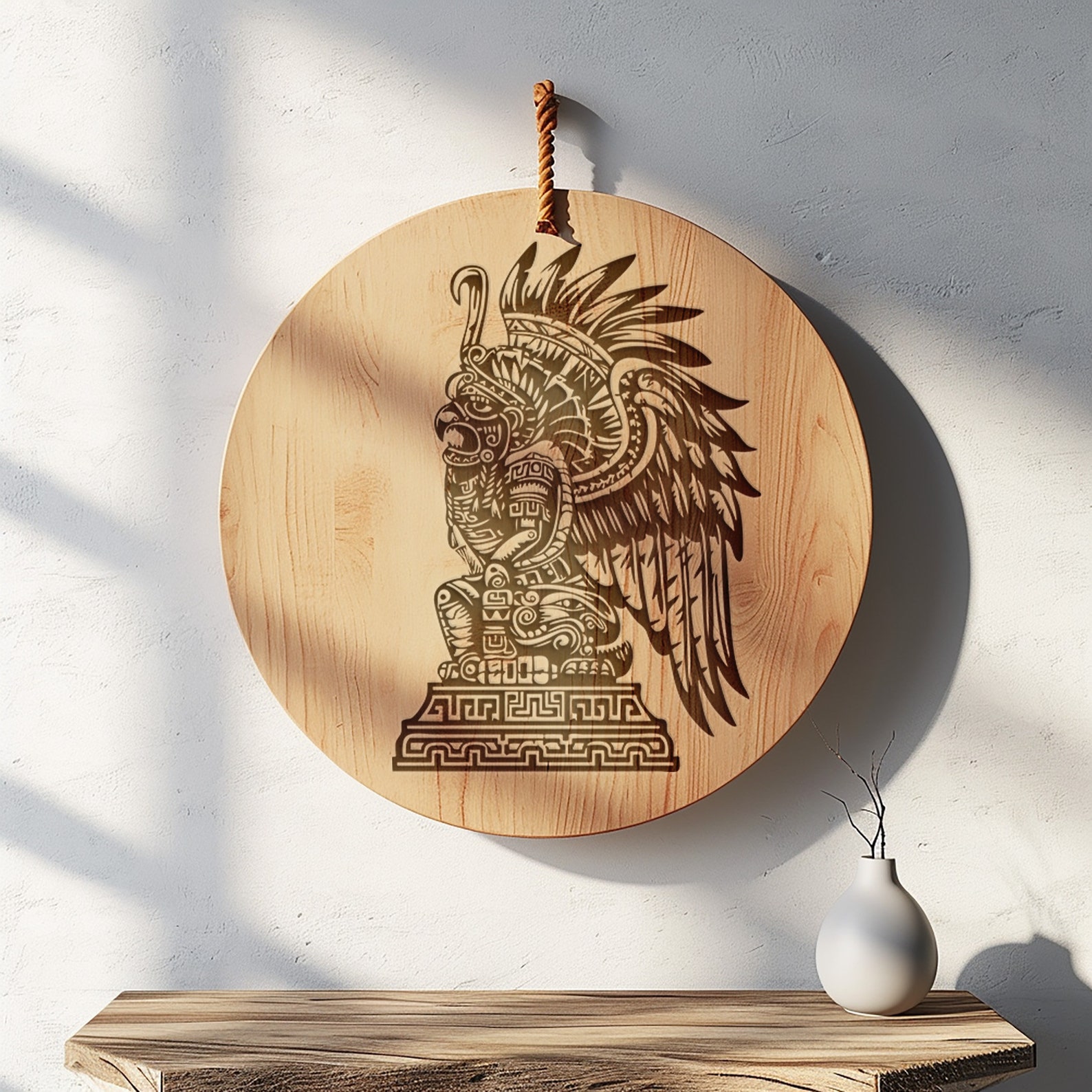 Paquete de SVG aztecas, SVG de guerrero de calavera azteca antiguo, SVG ...