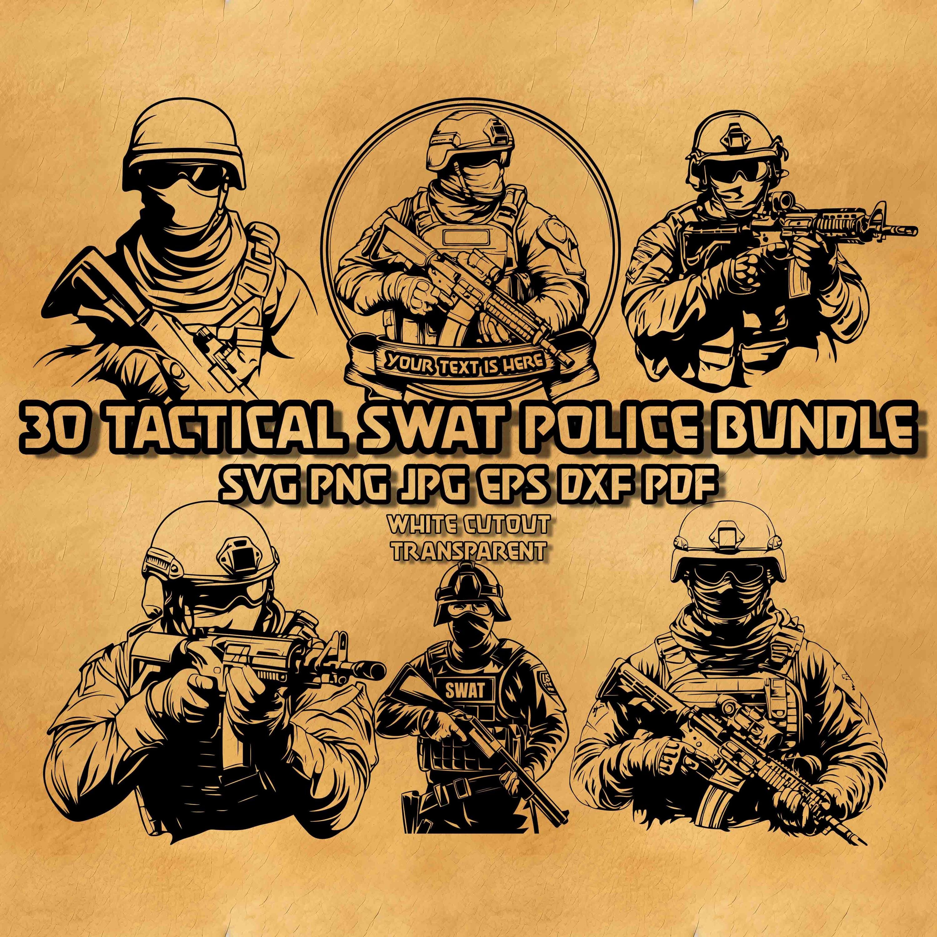 Tactical SWAT Police SVG Bundle, Law Enforcement Designs, S.w.a.t Team ...