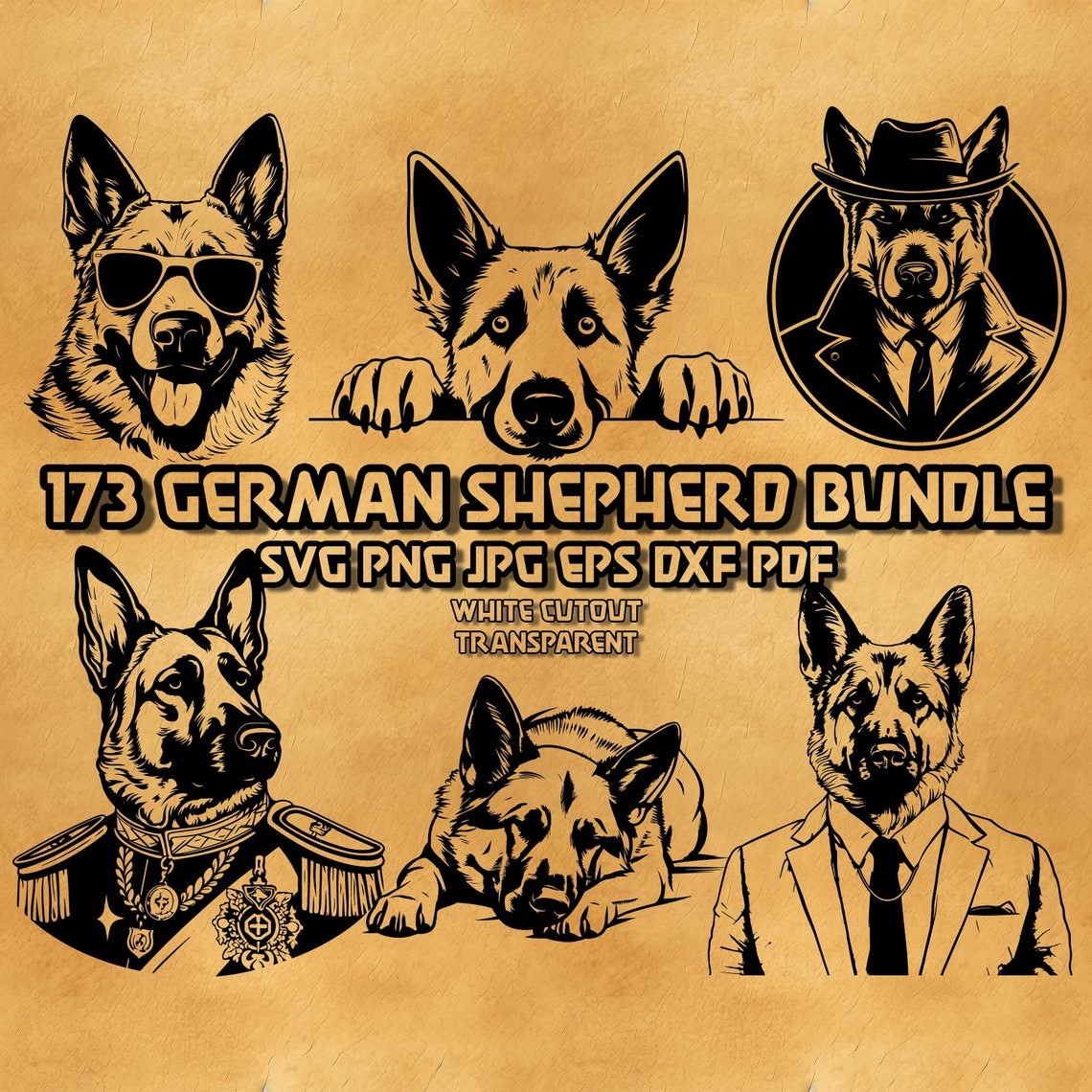 German Shepherd Svg Bundle, German Shepherd Svg, German Shepherd ...