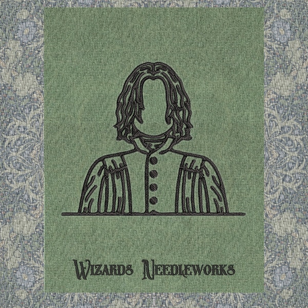 Snape Embroidery - Etsy