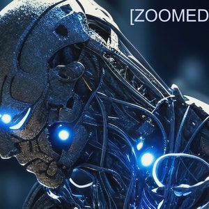 Robot Thinking, Android Sci-fi Art Print, Humanoid Android Sitting ...