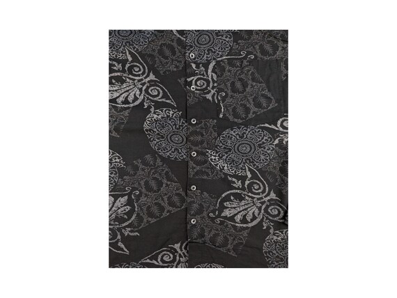 2000er Vintage Jean Chatel Crazy Pattern Lang arm Shi… - Gem