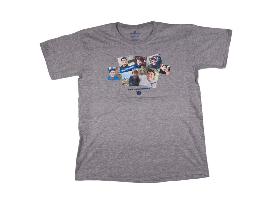 Vintage Gianni Morandi Merch T-shirt Size M L Grey - Etsy