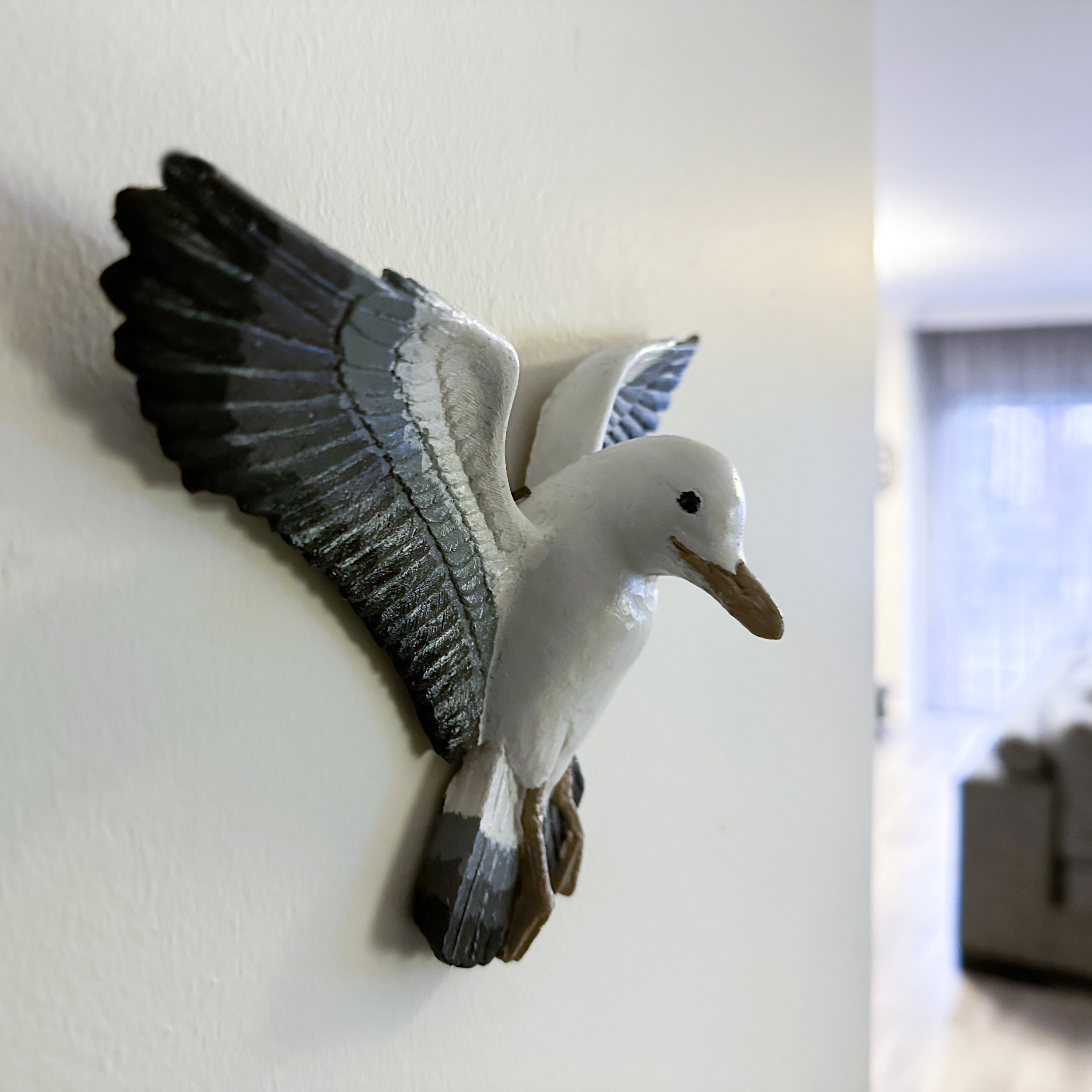 Seagulls Wall Decor, Seagull Bird Wall Art, Handmade Wall Art, Handmade ...