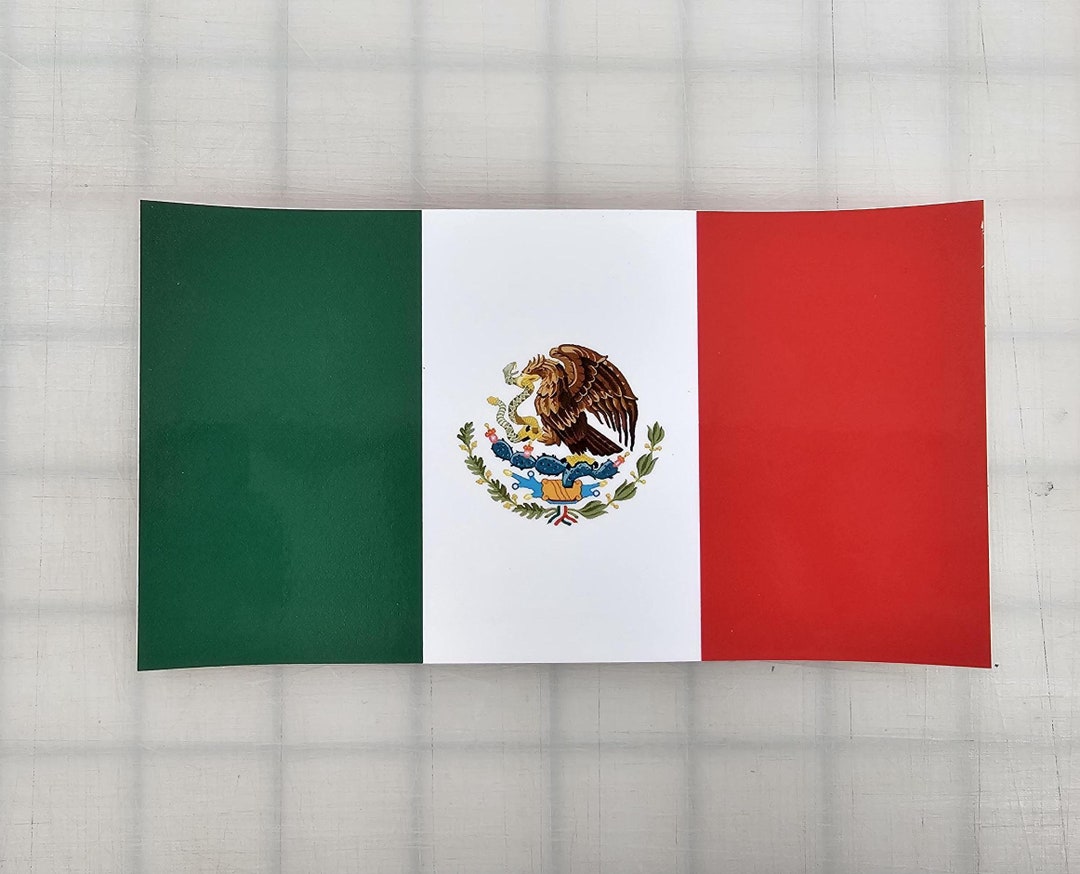 Mexican Flag Decals/stickers - Etsy