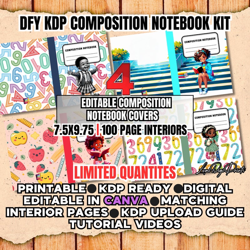 Printable Notebook Covers - Etsy