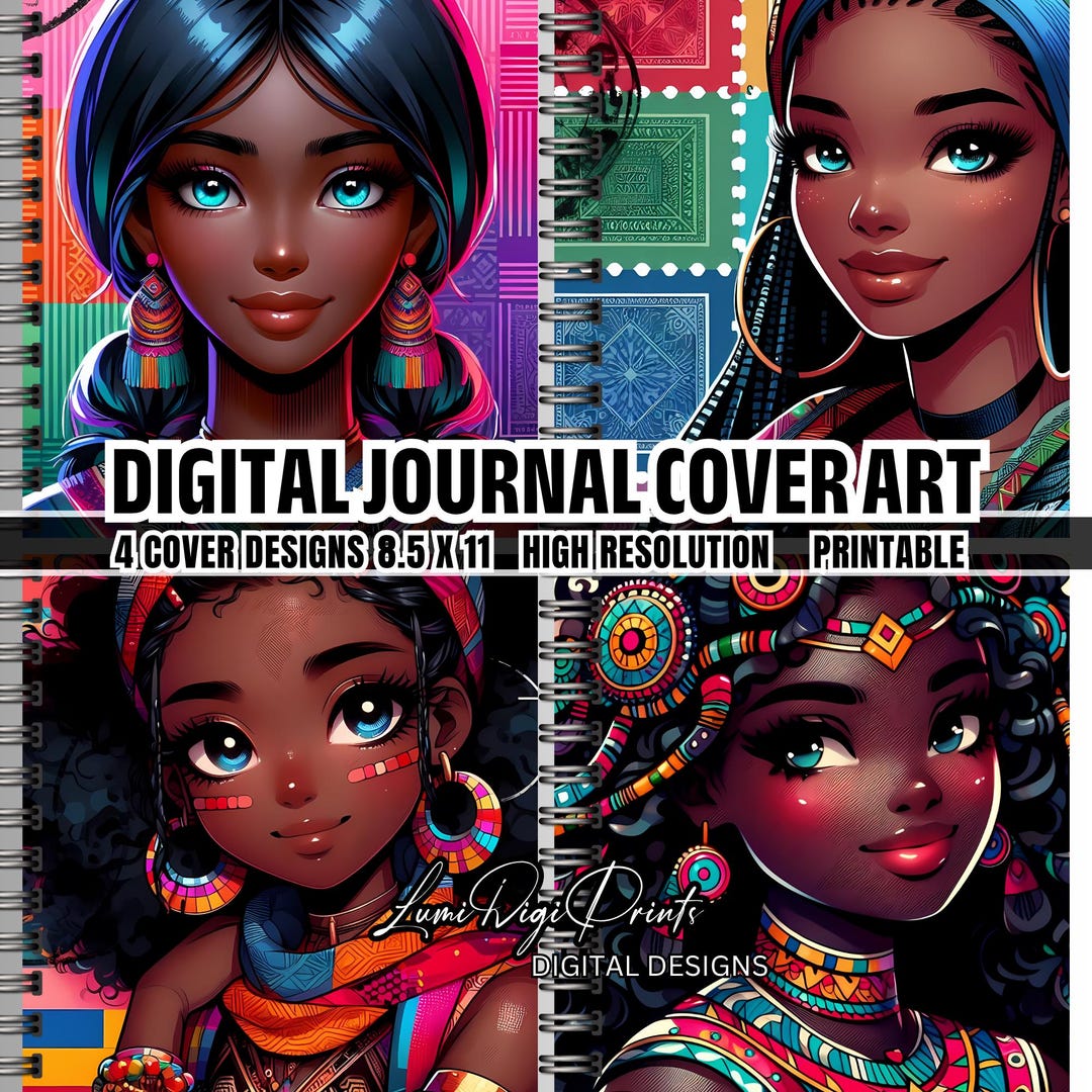 Cute Digital Journal/notebook Covers 