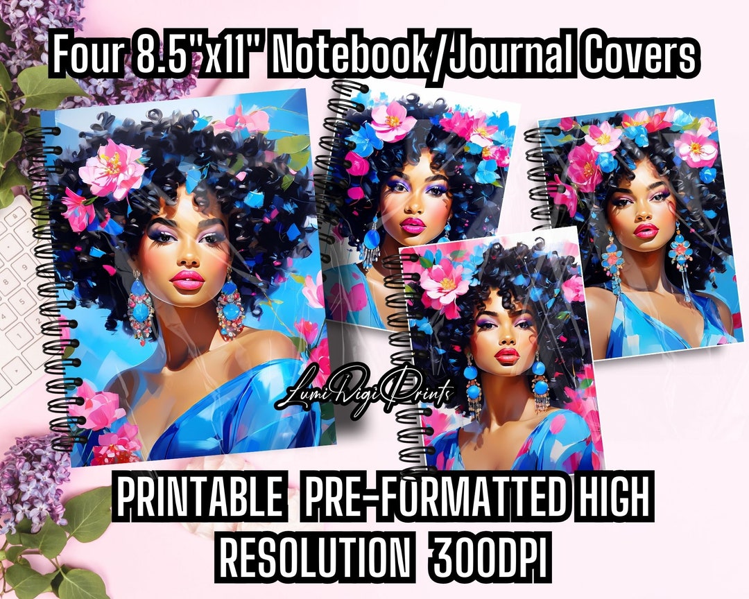 Digital Download Beautiful African Printable Digital Notebook Covers ...