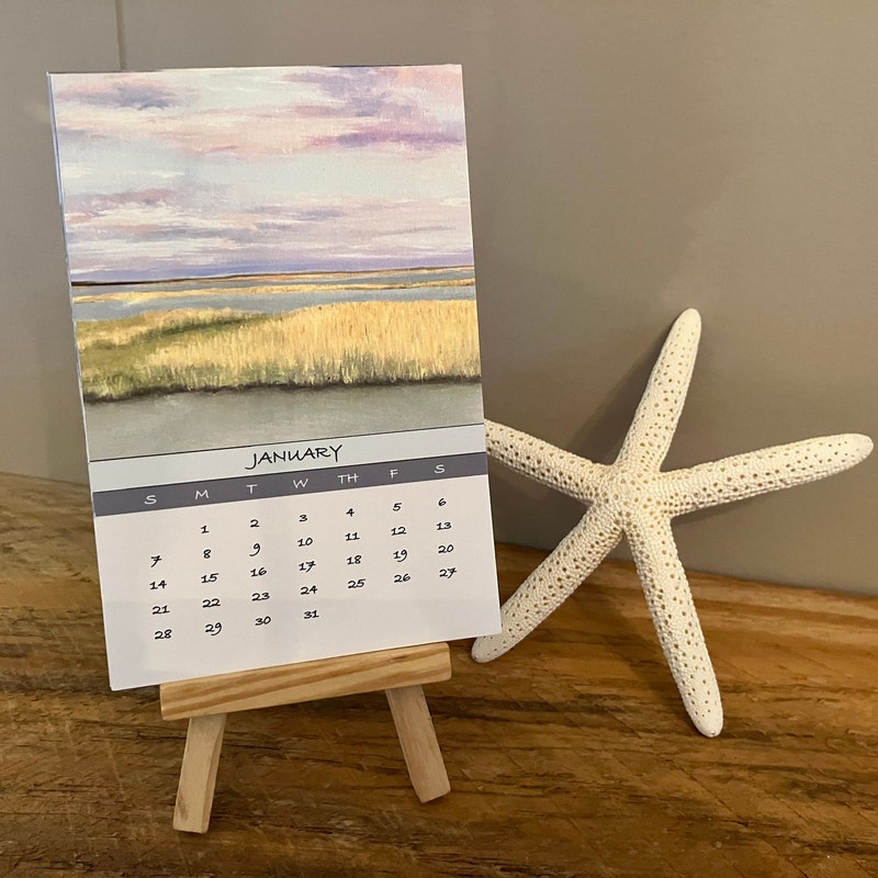 Easel Calendar - Etsy