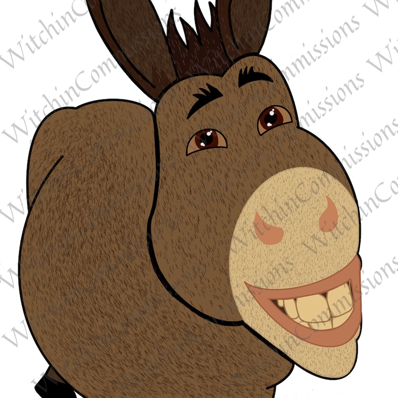 Donkey Shrek Twitch Discord Emote - Etsy